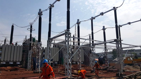 PLN operates new transformer at Cibinong substation