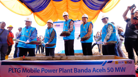 PJB starts construction of Aceh gas engine power plant